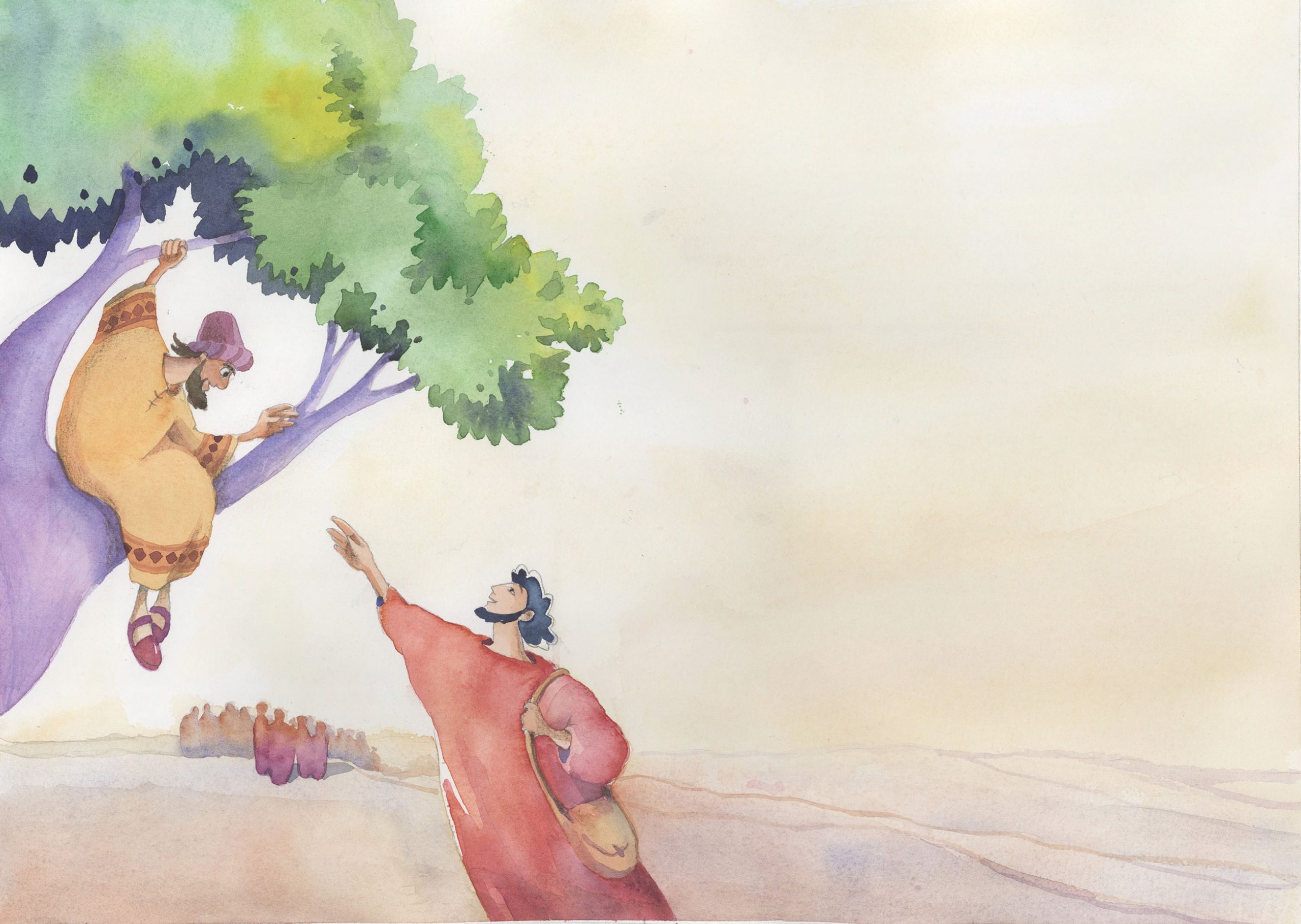 Zaccheo incontra Gesù - ITL Libri